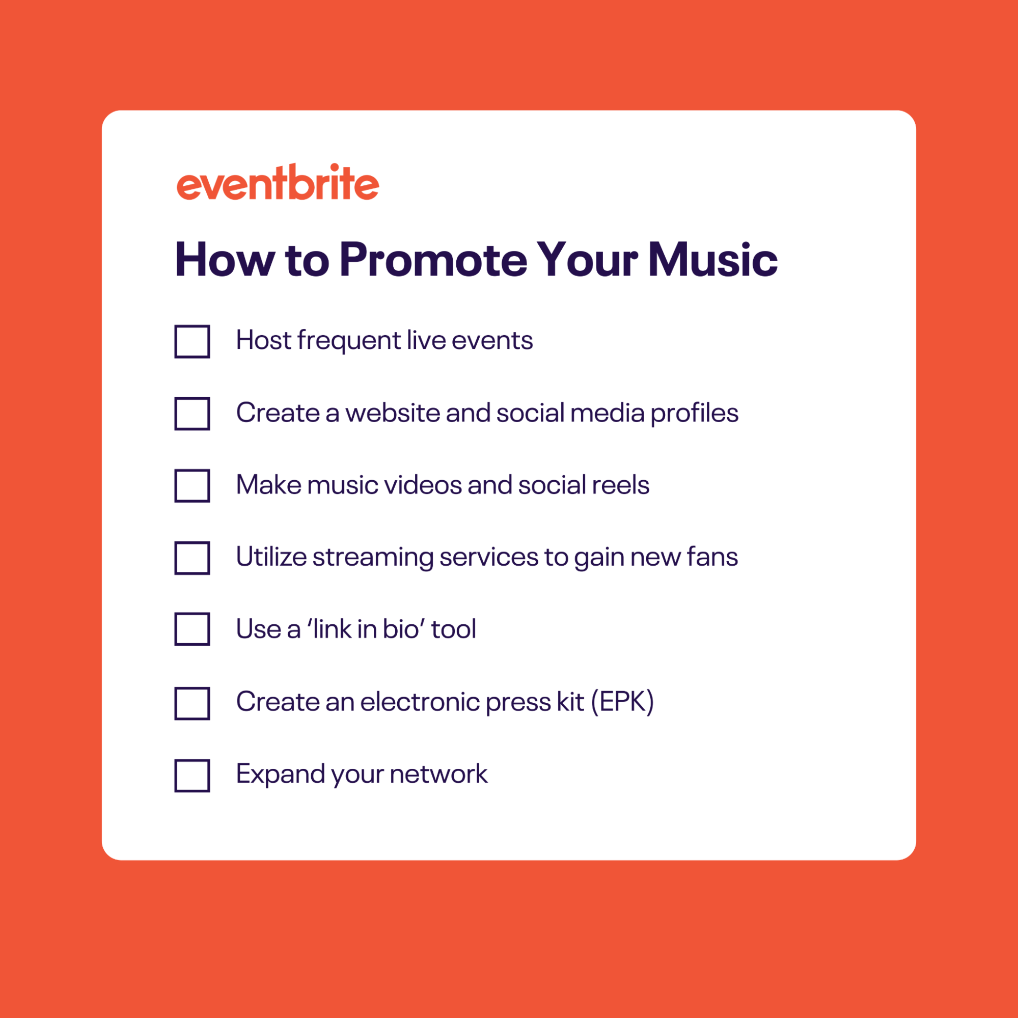How to Promote Your Music Online or at Events Like a Pro