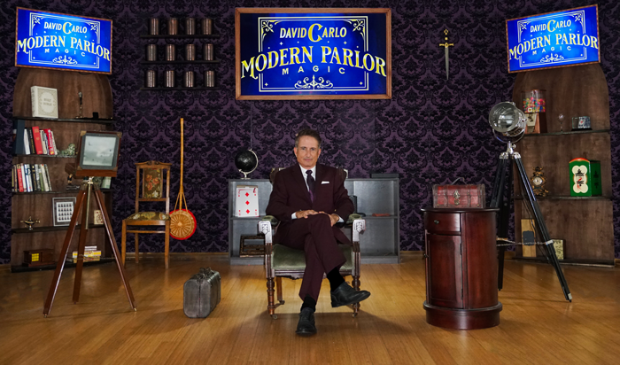 How David Carlo's Modern Parlor Magic Leaves Audiences Spellbound